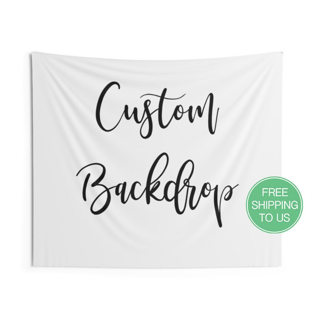Custom Backdrop, Birthday Backdrop, Party Decorations, Event Backdrop ...