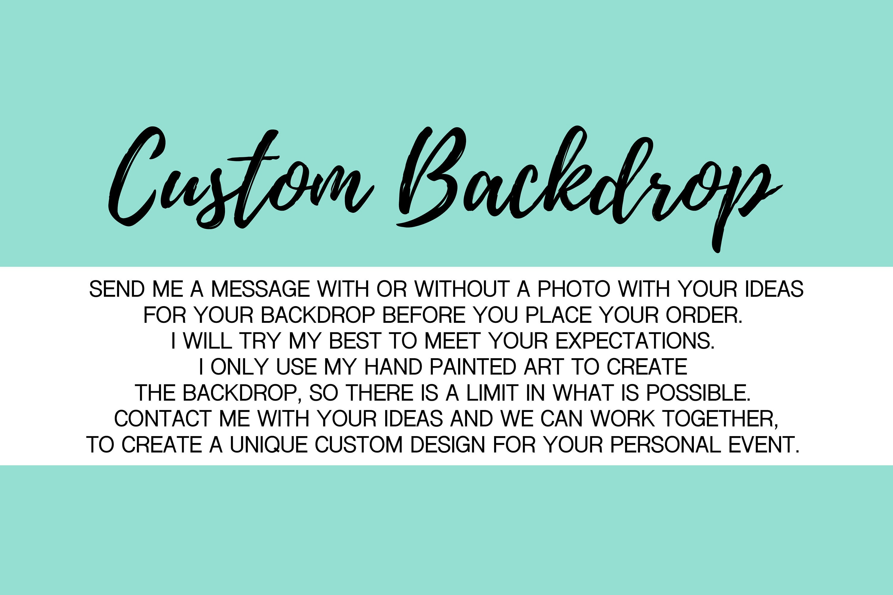 Custom Backdrop, Birthday Backdrop, Party Decorations, Event Backdrop ...