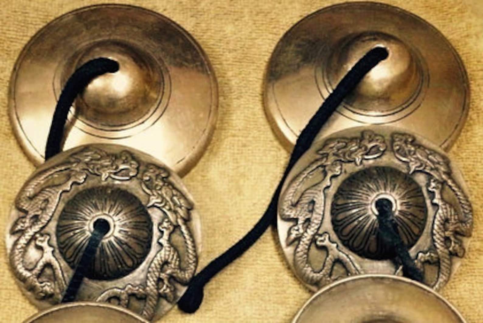 Small Cymbals Bells Meditation Bells tingsha Free - Etsy Ireland