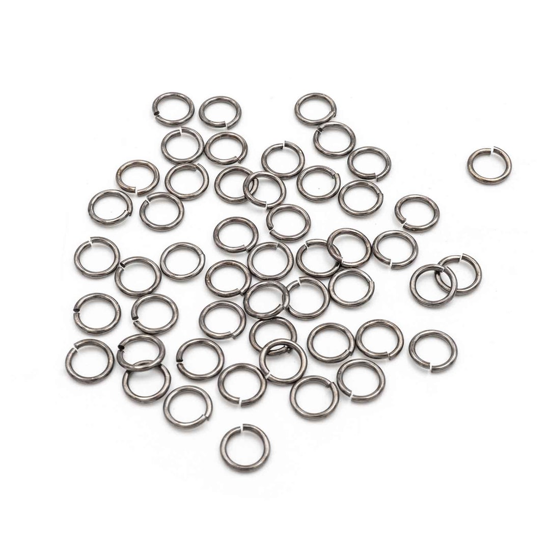 Bending Rings Made of Brass 7 Mm in Gunmetal 50 Pieces From ...