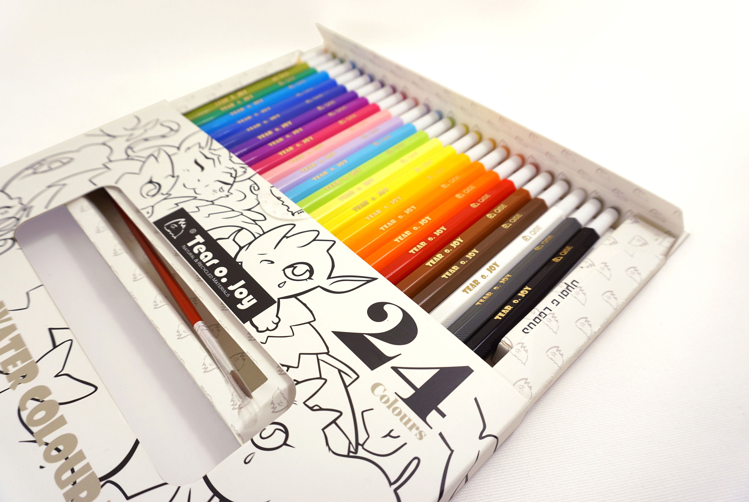 Refillable Mechanical Watercolour Pencils – 24 Colours - Etsy