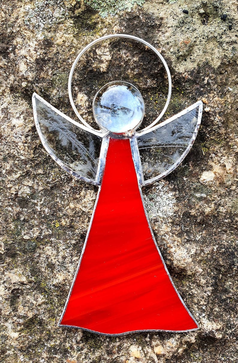 Tiffany-Glas-Engel Schutzengel KOSTENLOSER VERSAND! - Etsy.de