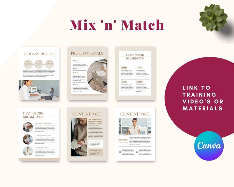 Coaching Package, Canva Template Coaching Program Pricing Guide ...