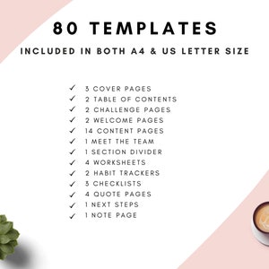 Ebook Template Boho Style, Can Be Used as a Workbook or Course Template ...