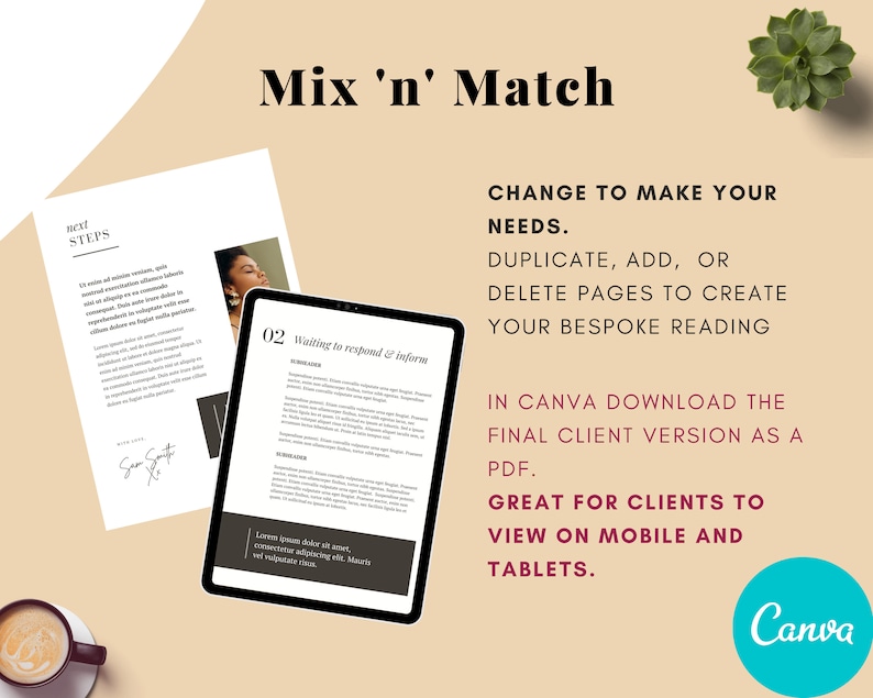 Canva Human Design Reading Template | Boho Coach Resource | Bodygraph ...