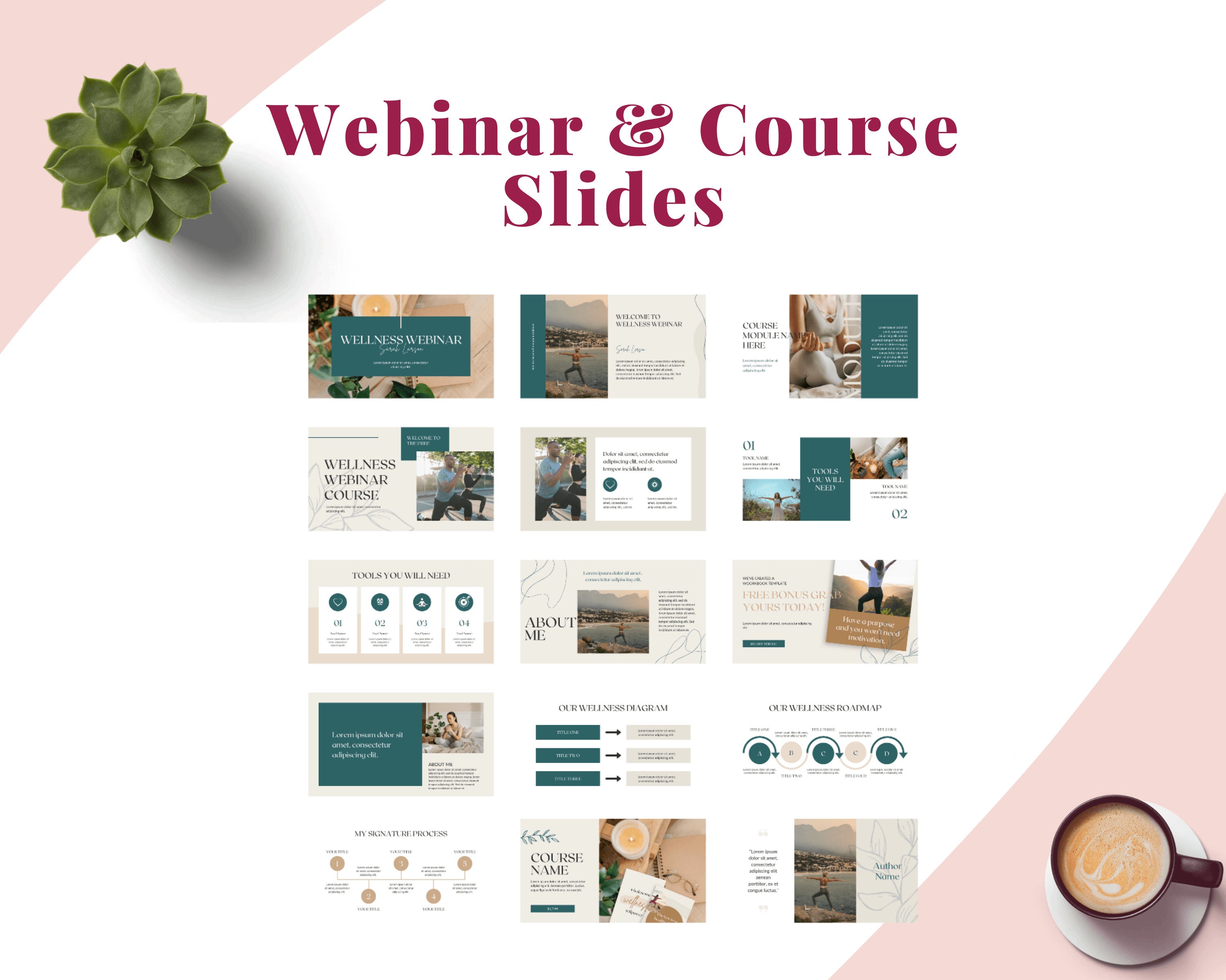 Ecourse Bundle Canva Course Creator Toolkit Ebook Template Workbook