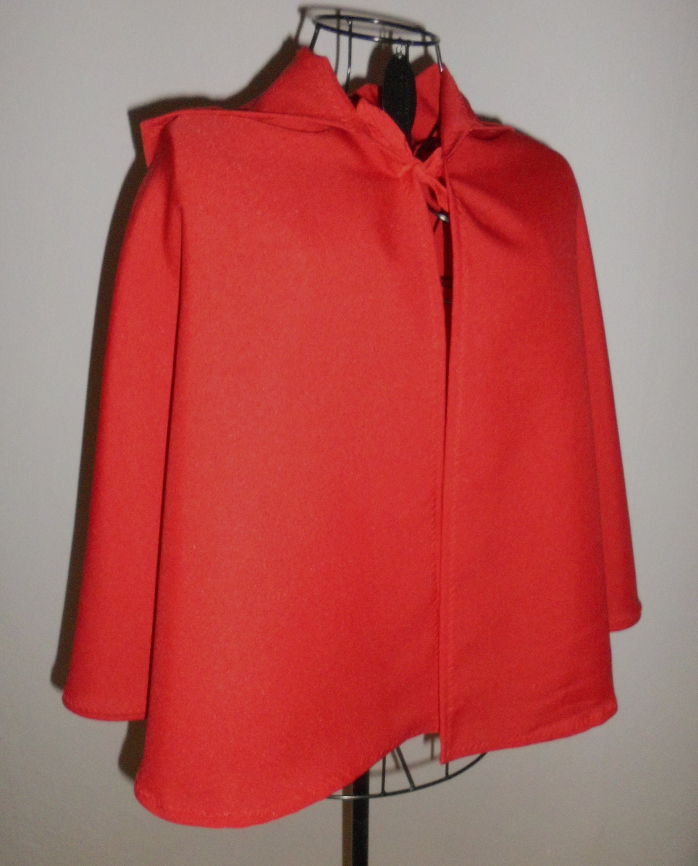 Little Red Riding Hood Cape With Skirt Red Cape With Hood Cape - Etsy