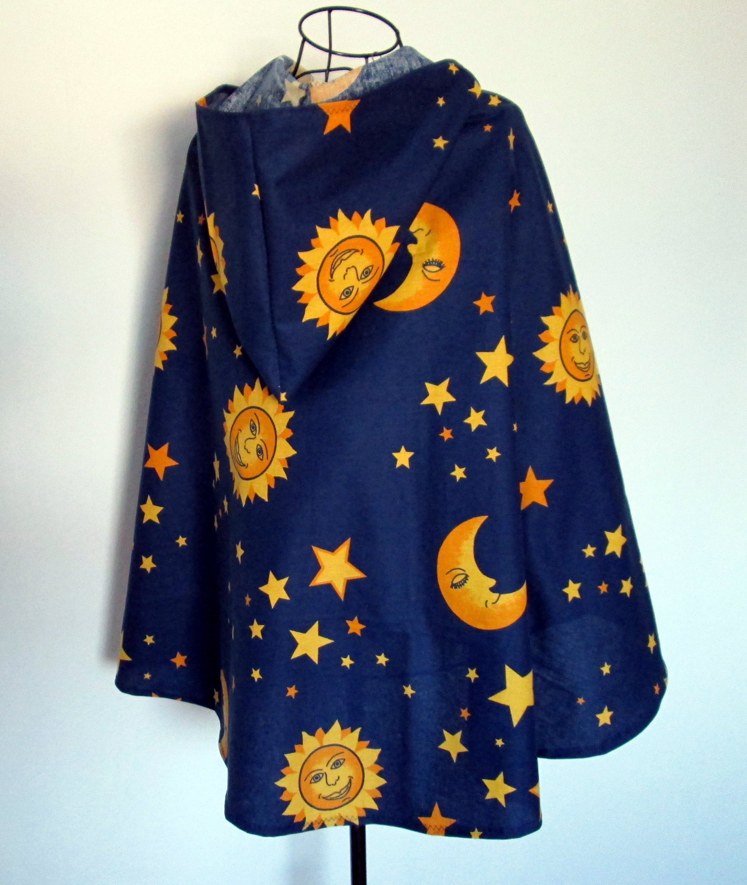 MAGICIAN Cloak Mage Sorcerer Cape - Etsy UK