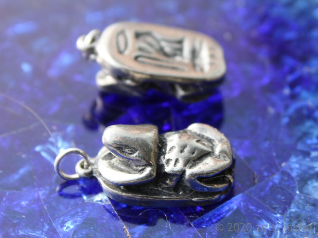 Amulet Frog Scarab With Hieroglyphs Egypt Frog Pendant Heket Goddess of ...