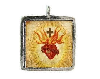 Flaming Cross Flames - Etsy