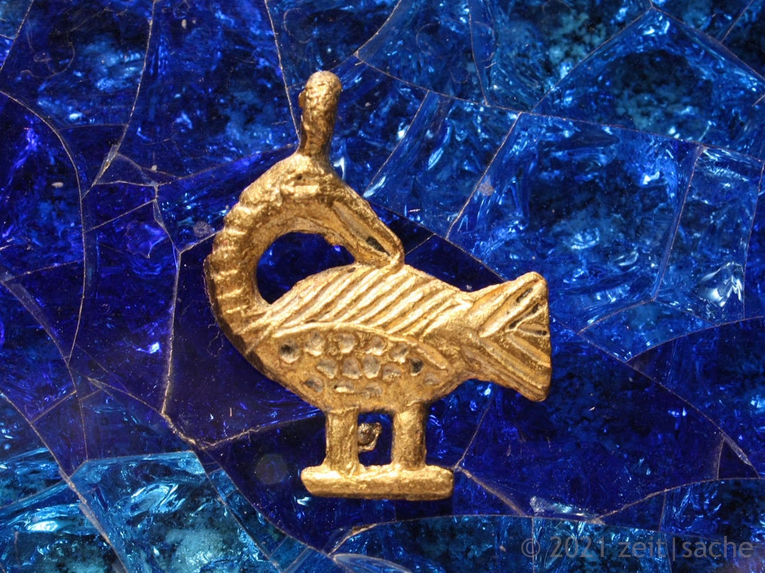 Pendant African Sankofa Bird Symbol of Traditional Awareness Tribal Art ...