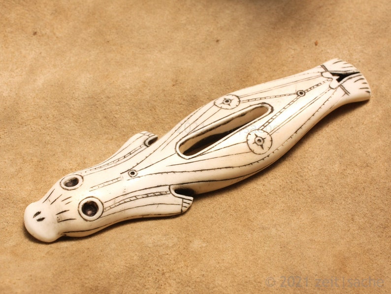 Inuit Pendant Seal of Bone Paleo-eskimo Replica Chukchi From - Etsy