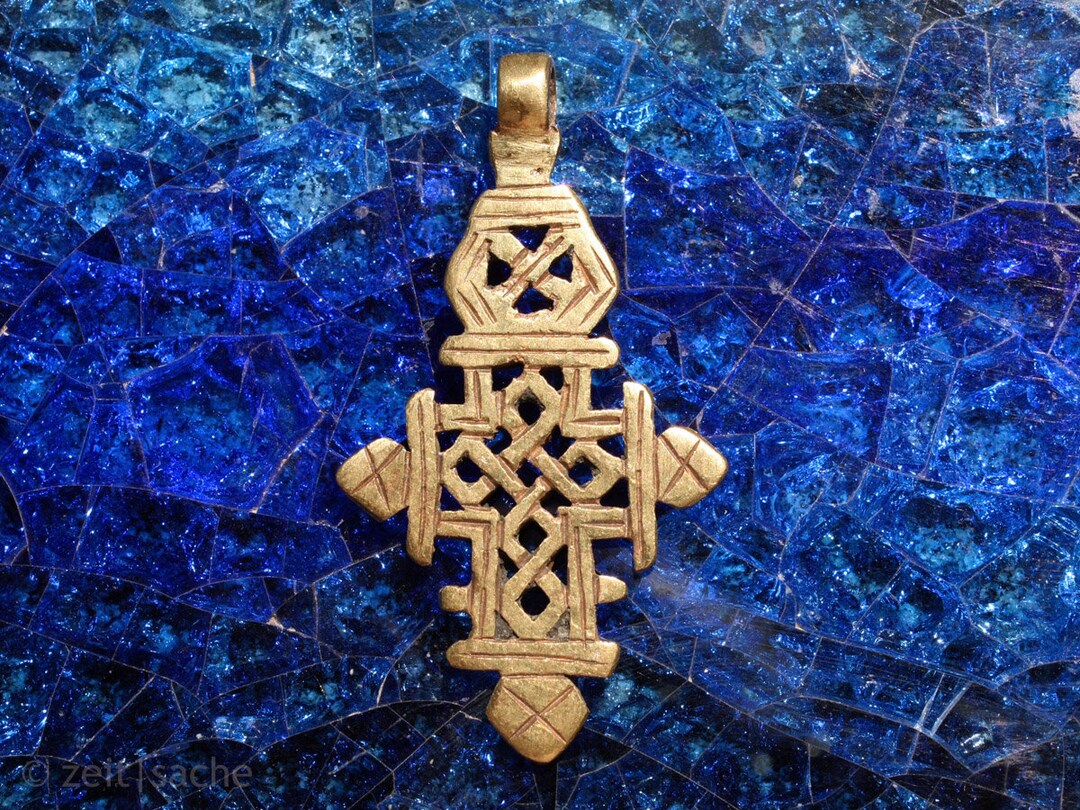 Coptic Cross of Life Ethiopia African Cross Pendant Christian Jewelry ...