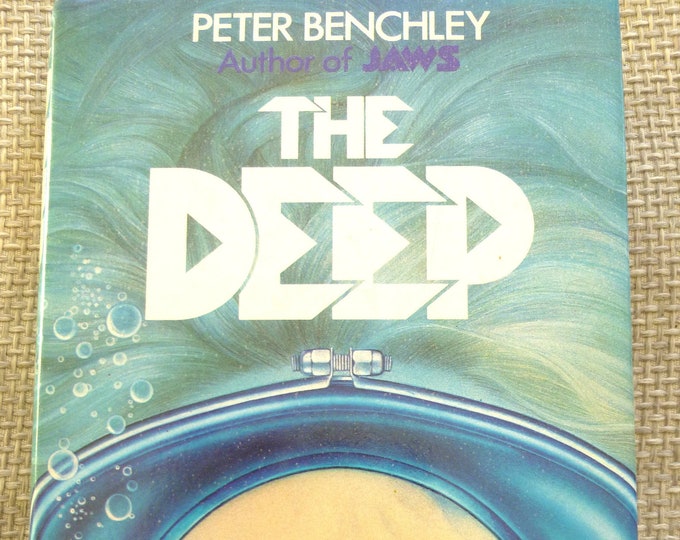 The Deep by Peter Benchley, Author of Jaws, Vintage Hardback Book ...