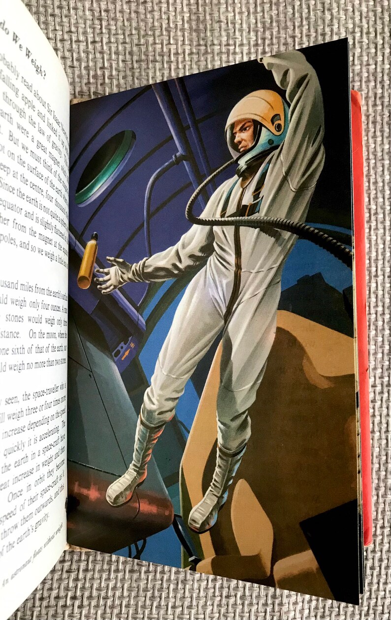 Vintage 1960s Ladybird Book: Exploring Space - Etsy