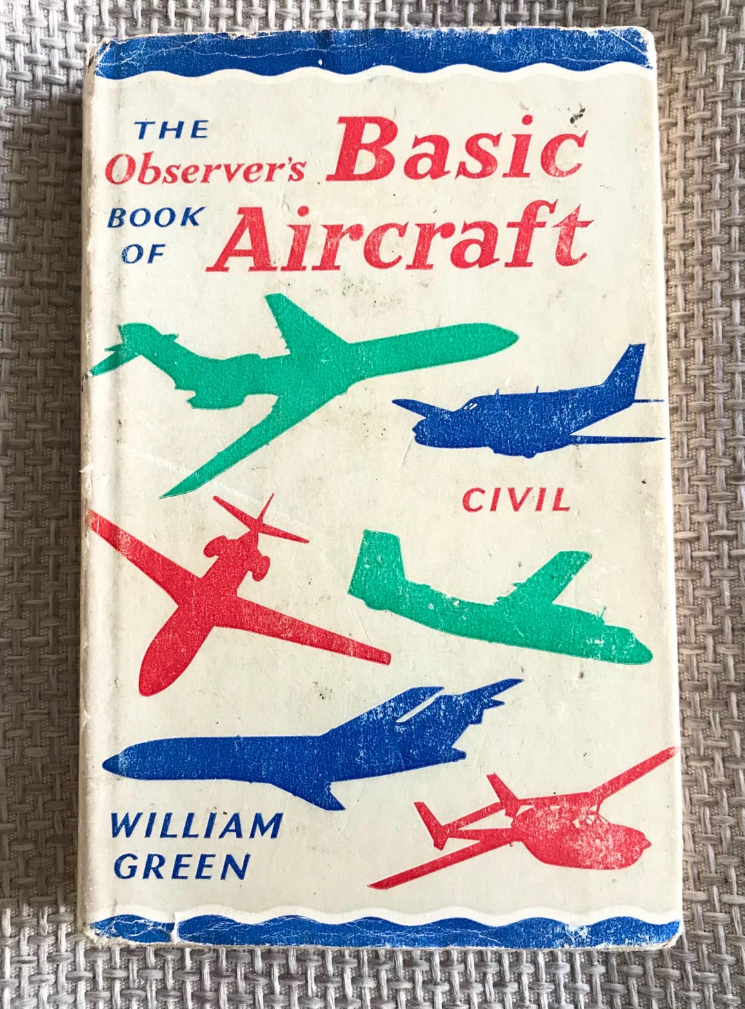 The Observer’s Book of Basic Aircraft. Vintage Collectible Pocket ...