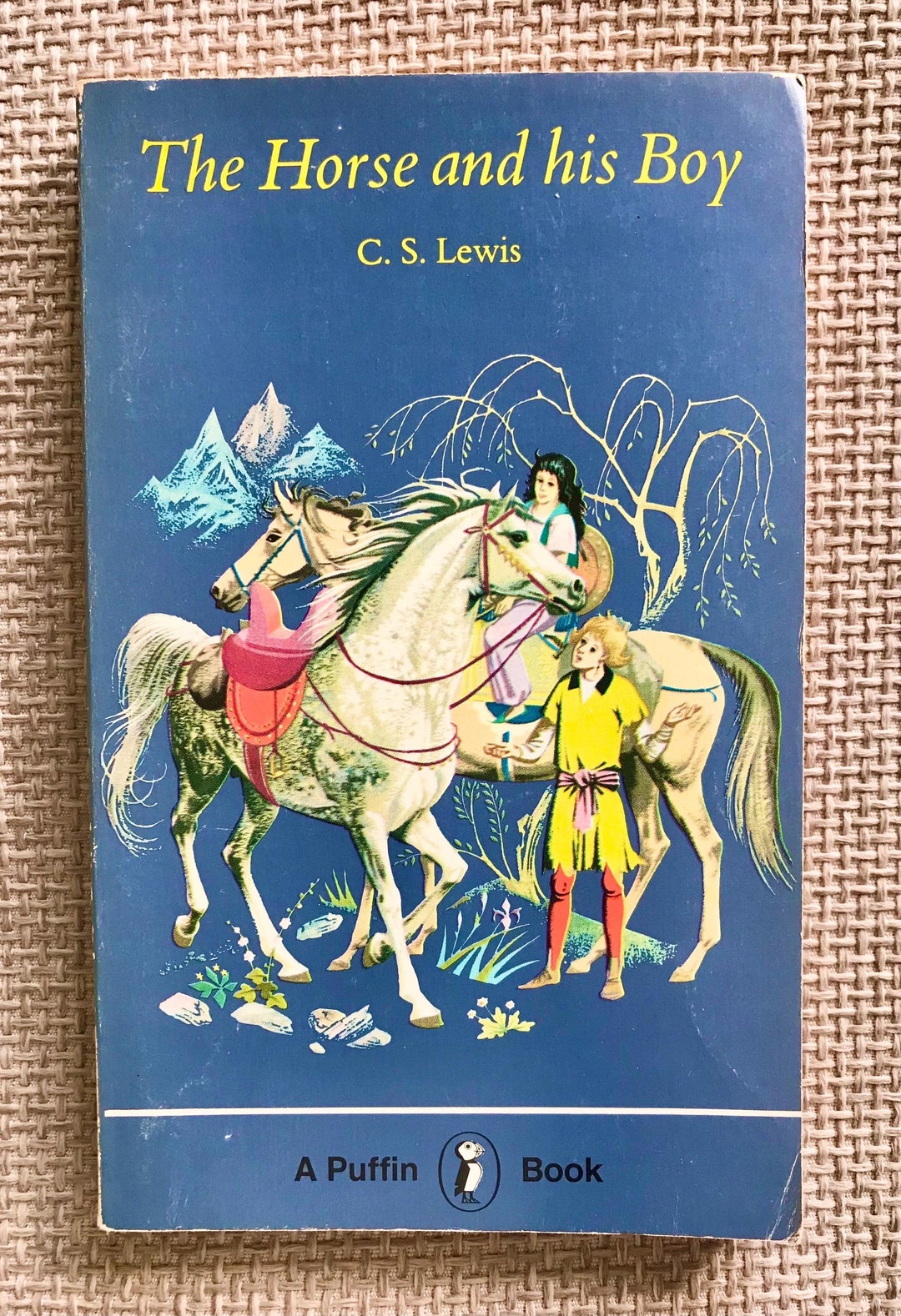 The Horse and His Boy by C.S. Lewis. Vintage Puffin Book. - Etsy