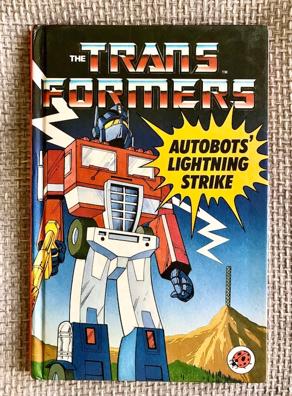 Vintage Transformers Ladybird Book. Autobots Lightning | Etsy