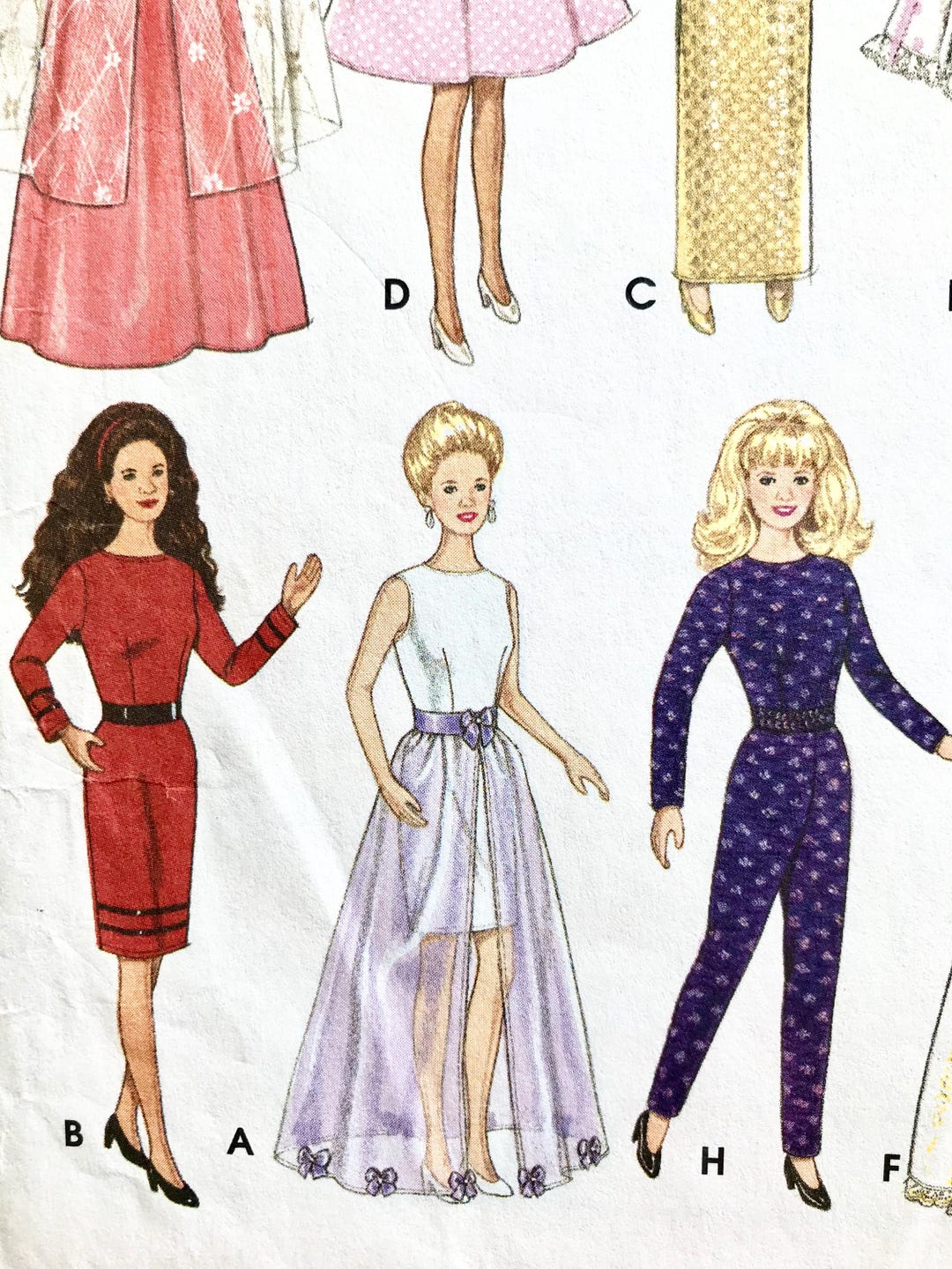 Dolls’ Clothes Sewing Pattern. Simplicity 9838. - Etsy