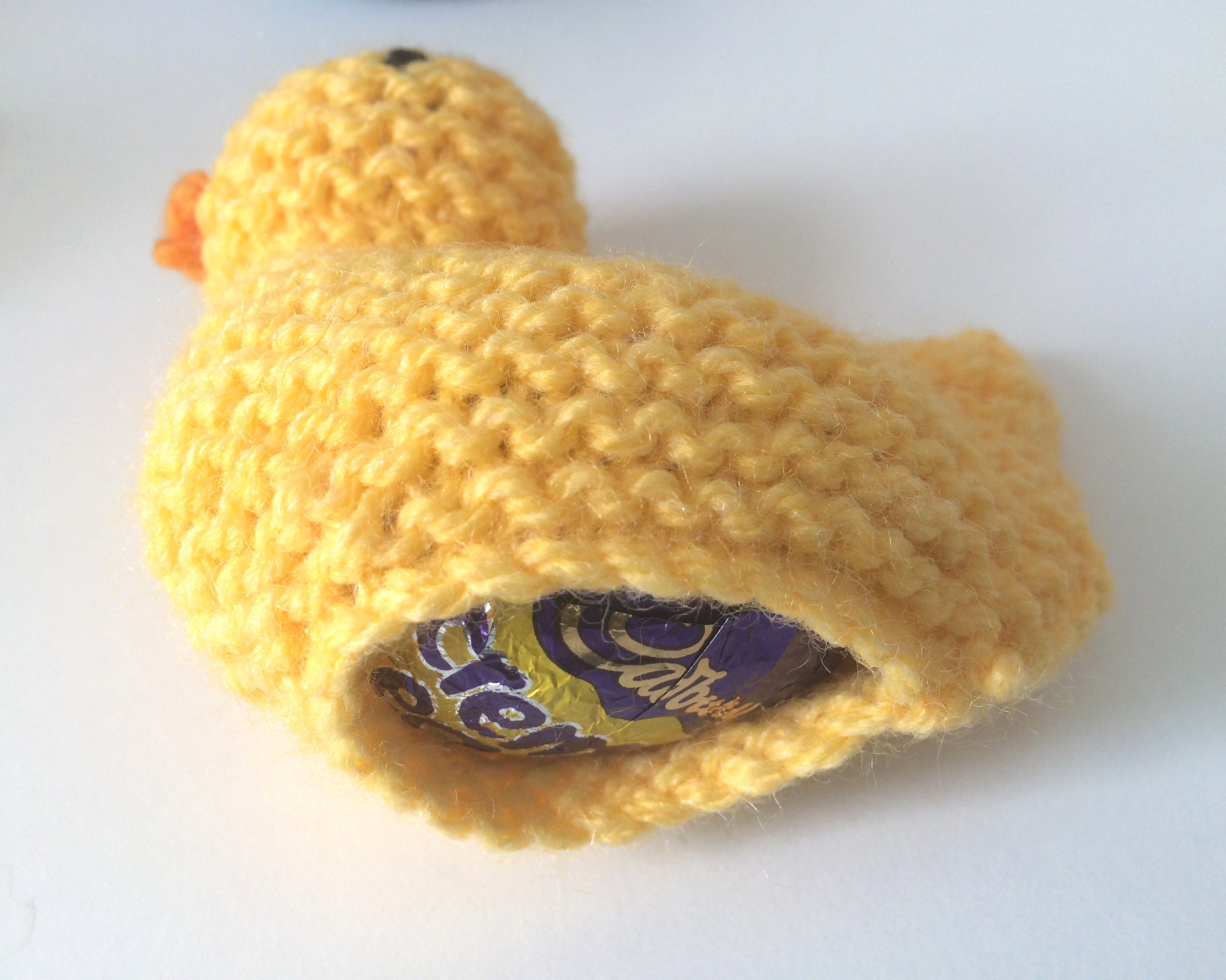 Set of 3 Handmade Knitted Easter Chicks Egg Covers - Etsy UK