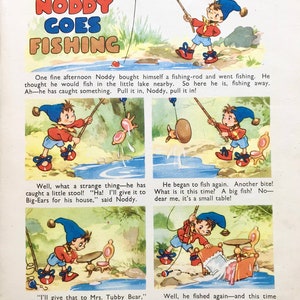 The New Big Noddy Book by Enid Blyton. Vintage Book. - Etsy