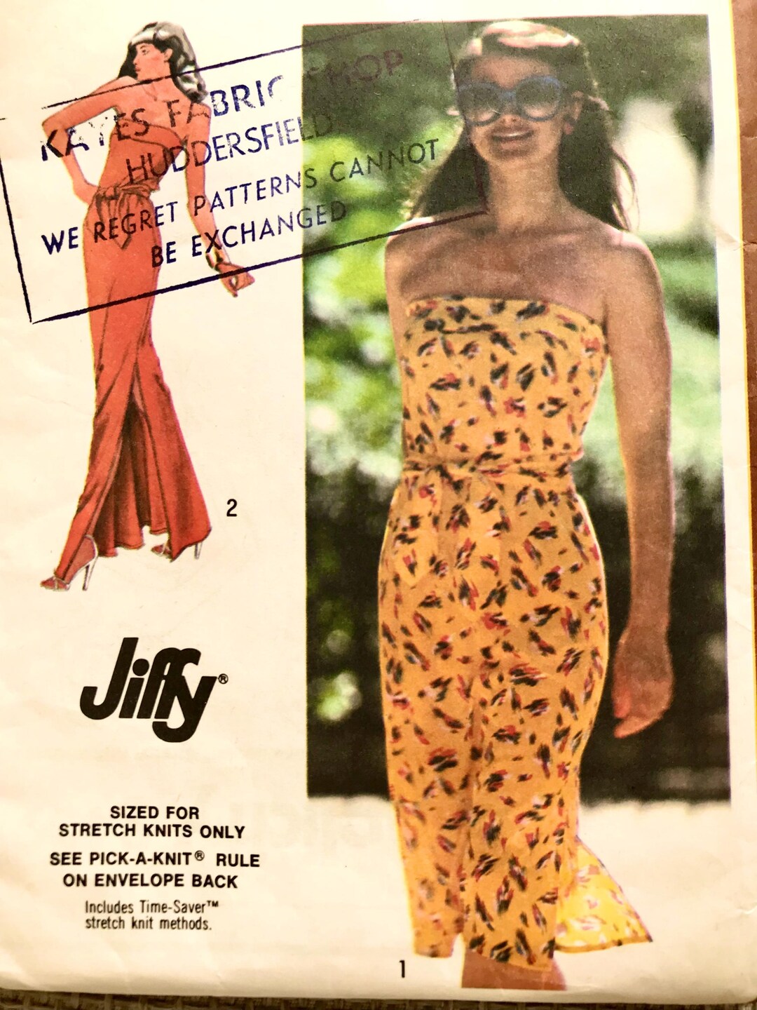 Vintage Strapless Dress Sewing Pattern. Simplicity 9409. Size 10. - Etsy