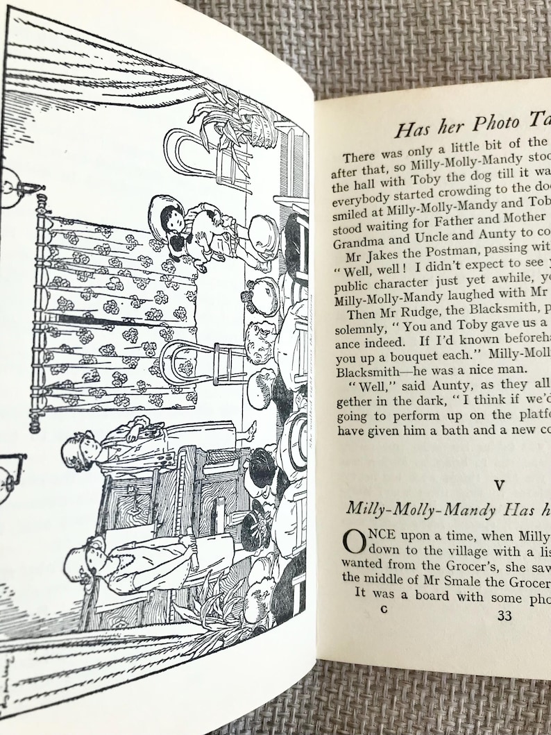 More of Milly Molly Mandy by Joyce Lankester Brisley. Vintage Hardback ...