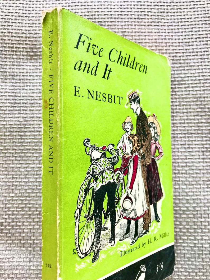 Five Children and It by E. Nesbit. Vintage Puffin Paperback Book. - Etsy