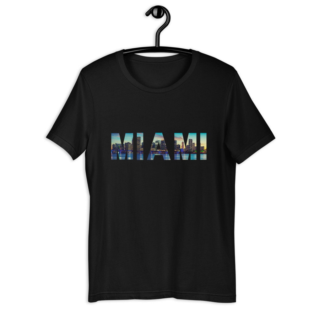 Miami Short-sleeve Unisex T-shirt | Men | Women | Miami Beach | Coastal ...