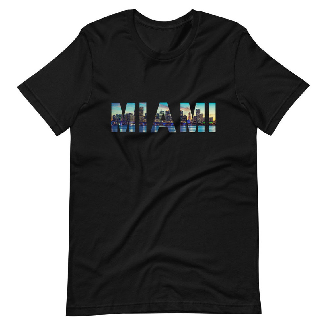 Miami Short-sleeve Unisex T-shirt | Men | Women | Miami Beach | Coastal ...