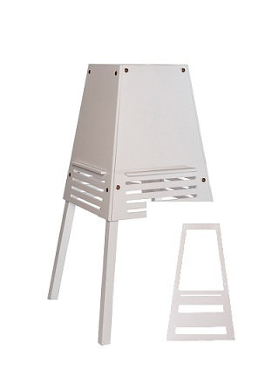 Kidztower Set(white) Kidztower+learning Tower Tool / the Learning Tower ...