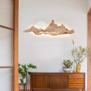 Creative New Chinese Style Living Room Wall Lamp Solar - Etsy