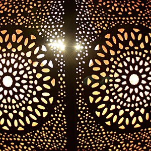 Indian Pendant Lighting Hanging Ceiling Metal Decor Moroccan - Etsy