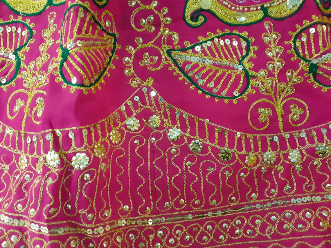 Indian Skirt Vintage Traditional Woman Wedding Lehenga India | Etsy