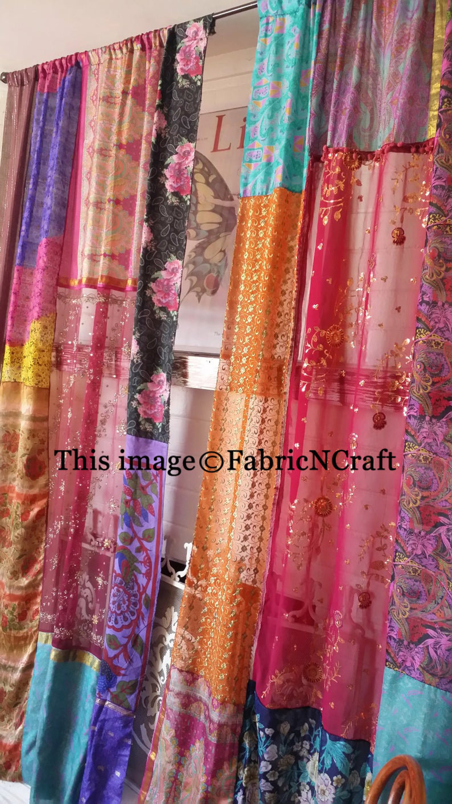 20 Pcs of Indian Vintage Old Silk Sari Multi Color Handmade - Etsy