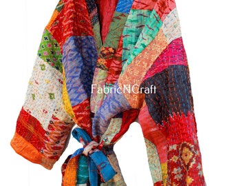 Silk Kimono Robe - Etsy