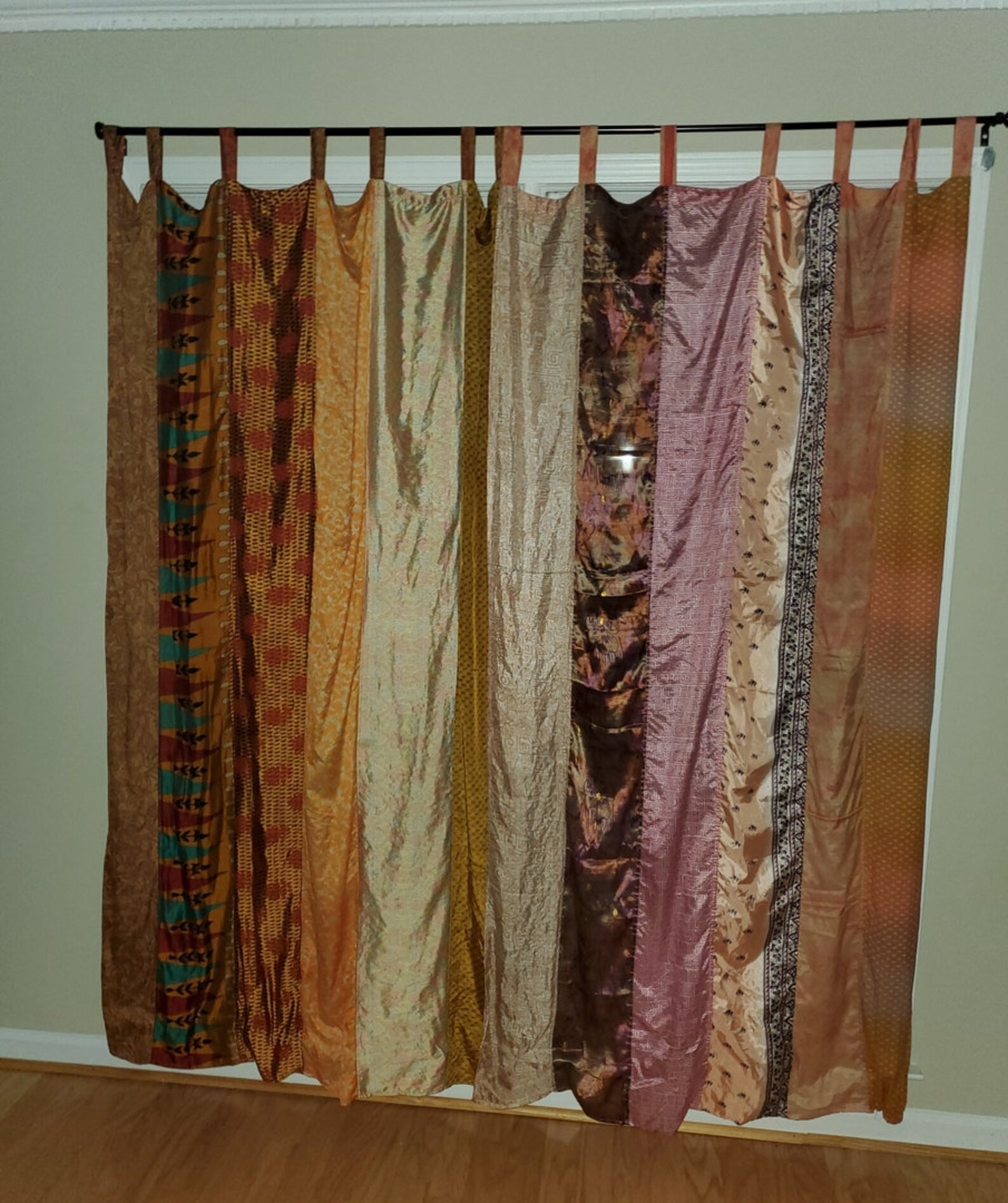 1 Pcs Indian Vintage Old Silk Sari Fabric Made Multi Handmade - Etsy
