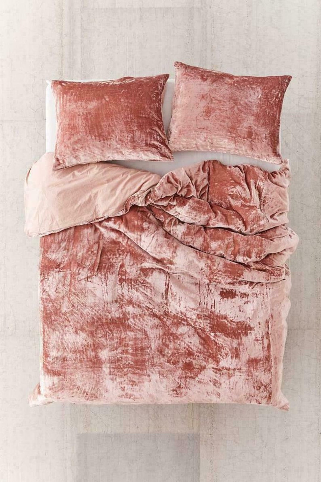 3 Pieces Set Ultra Luxury Crushed Velvet Duvet Cover Boho - Etsy