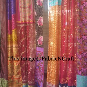 20 Pcs of Indian Vintage Old Silk Sari Multi Color Handmade - Etsy