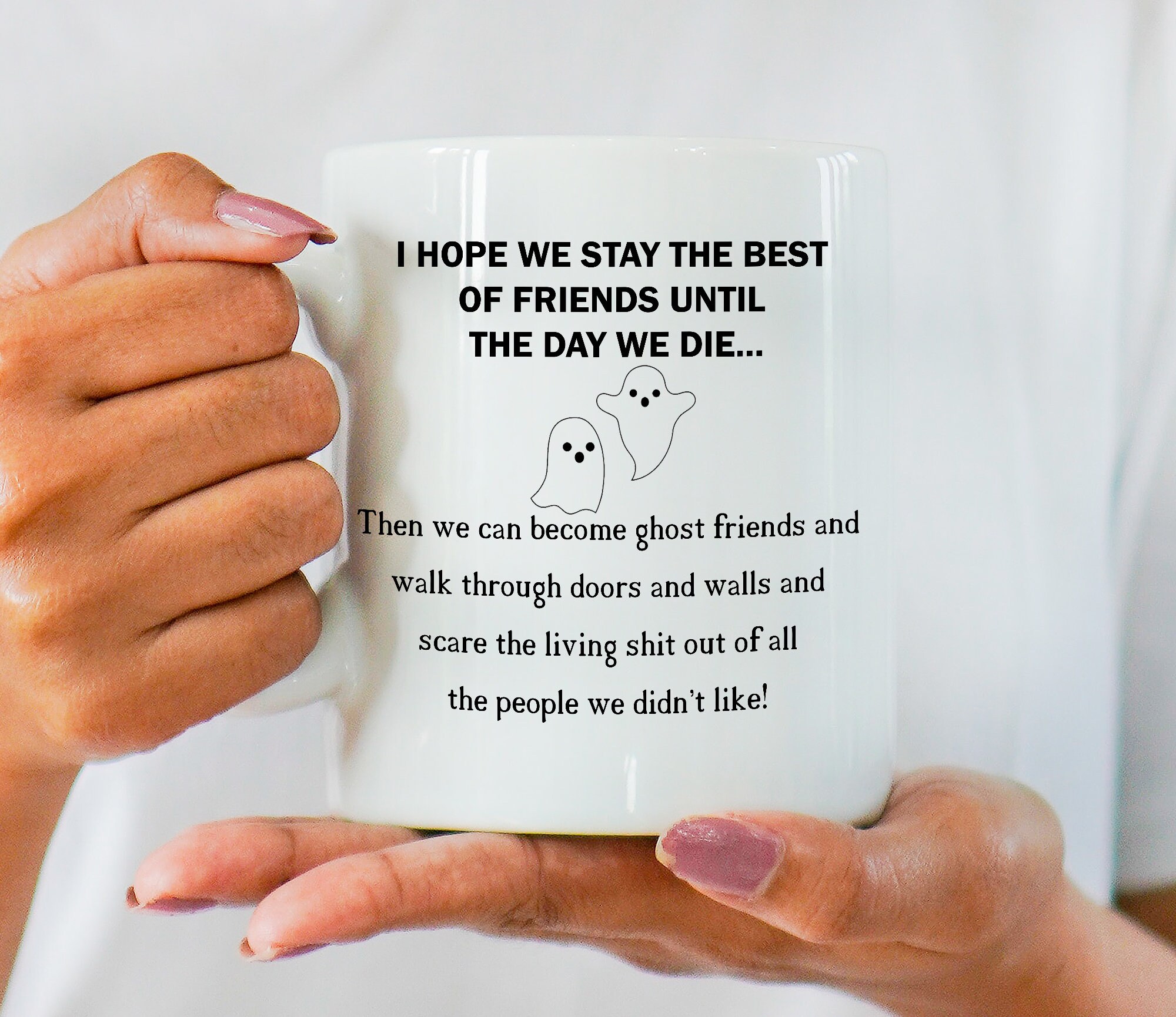 Ghost Friends Meme