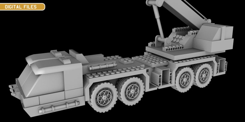 Crane Vehicle Miniature Stl Files 3D Print Model - Etsy UK