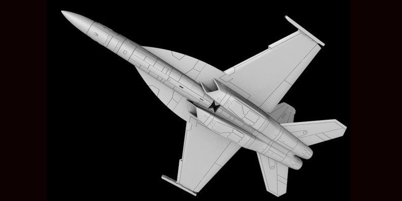 1:72 Stl Files Ready to Print of Scale Model F-18 Super Hornet - Etsy