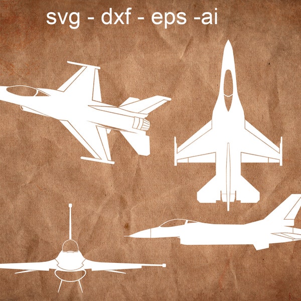 F16 Falcon Svg - Etsy