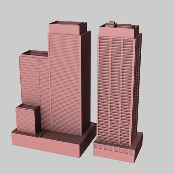 3d Printed Skyscraper - Etsy