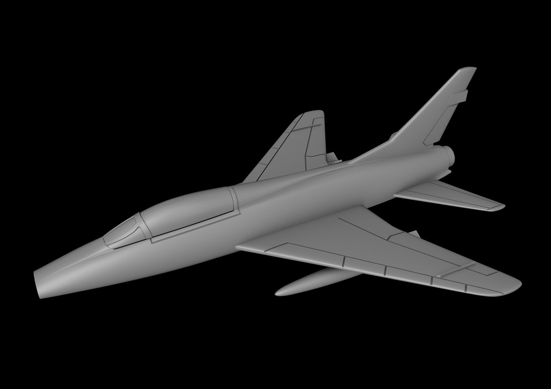 F-100 Super SABRE Scale 1:72 Printable Files - Etsy