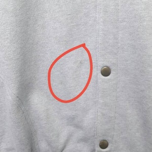 RARE! CHAMPION Button up Sweatshirt Embroidery Logo Sweater Pullover ...