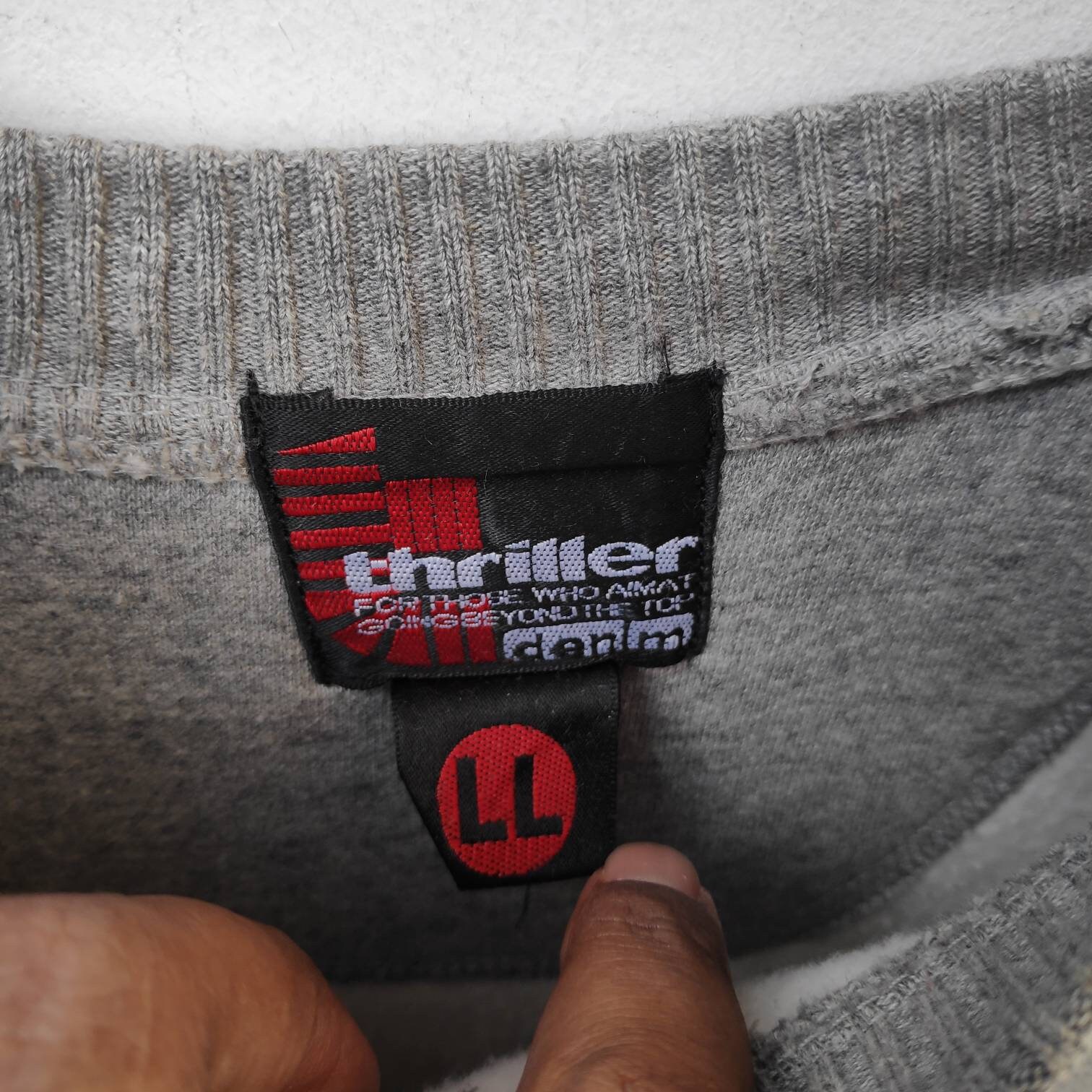 THRILLER DENIM Stickball Sweatshirt Sweater Pullover Jumper - Etsy