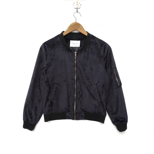 Velvet Military Style Jacket - Etsy