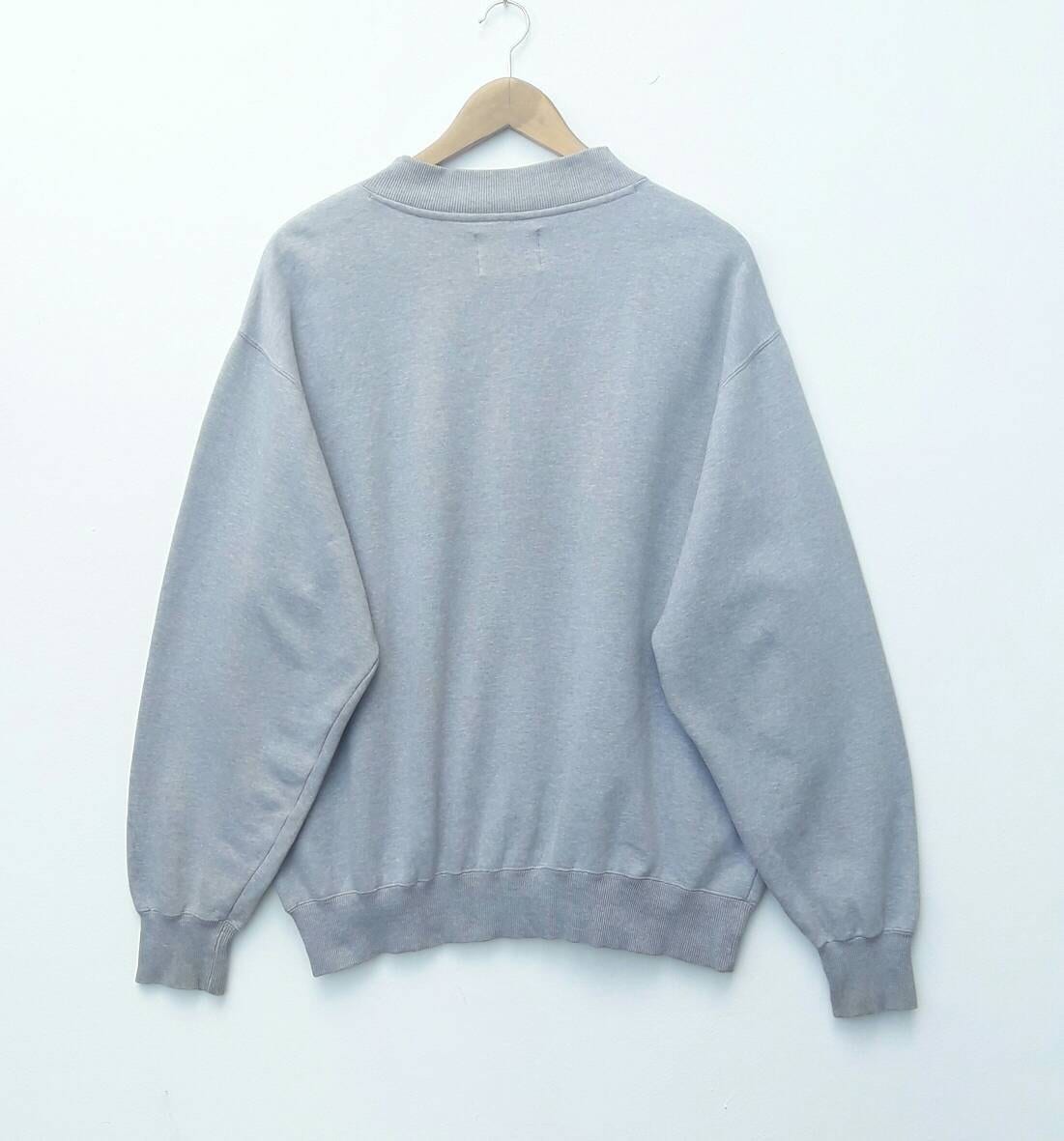 RARE CHAMPION Button up Sweatshirt Embroidery Logo Sweater - Etsy