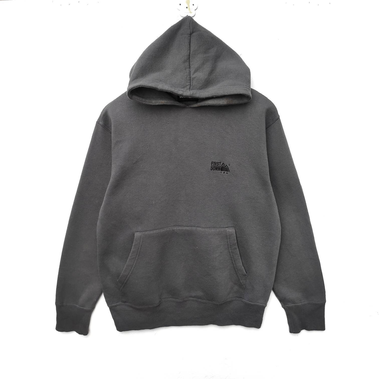 FIRST DOWN Hoodie Sweatshirt Sweater Pullover Jumper Hip Hop - Etsy